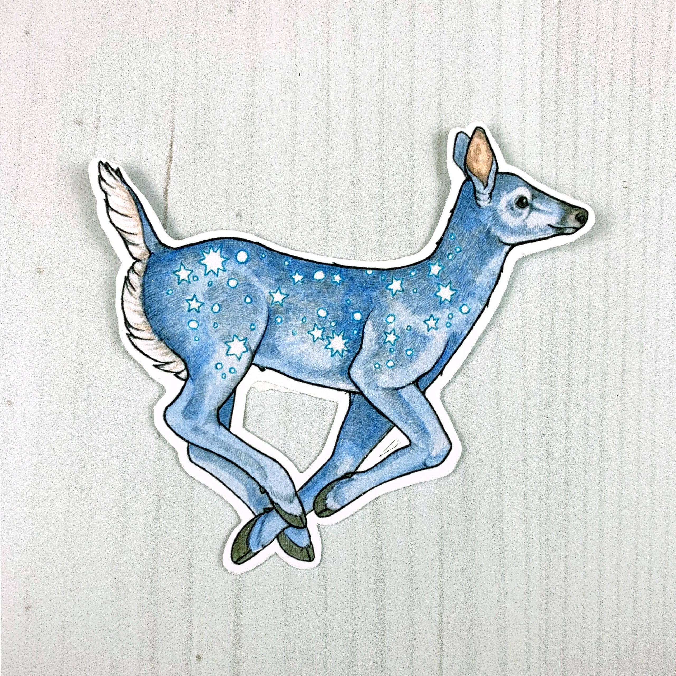 SDT - Starry Deer Vinyl Sticker | Walter Anderson Museum of Art